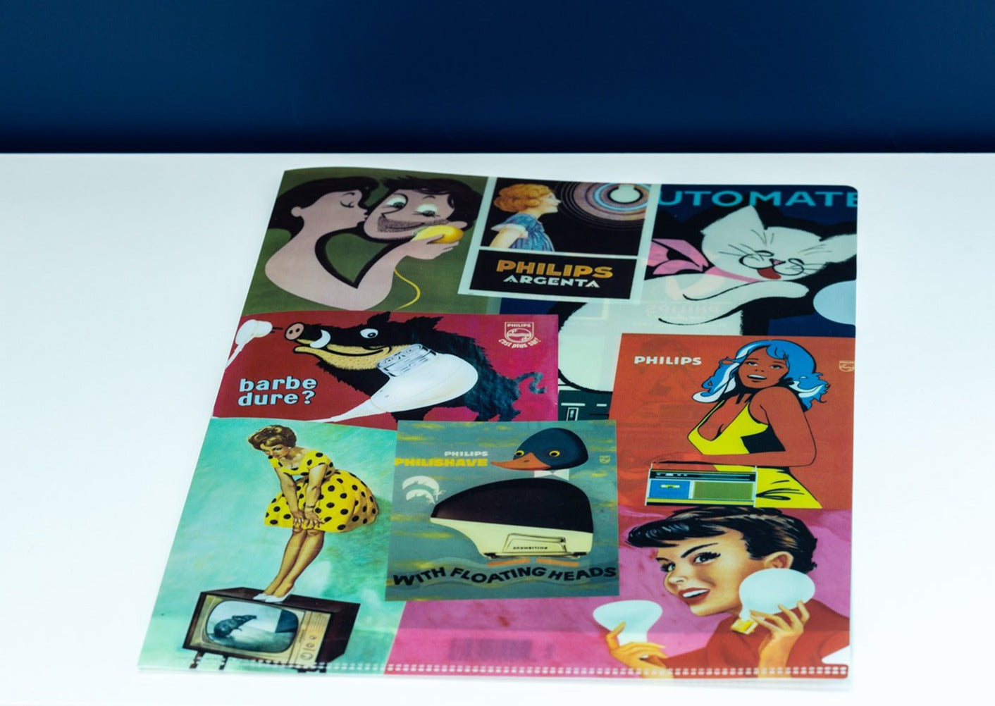A4 insert cover Philips advertising – Philips Museum Shop